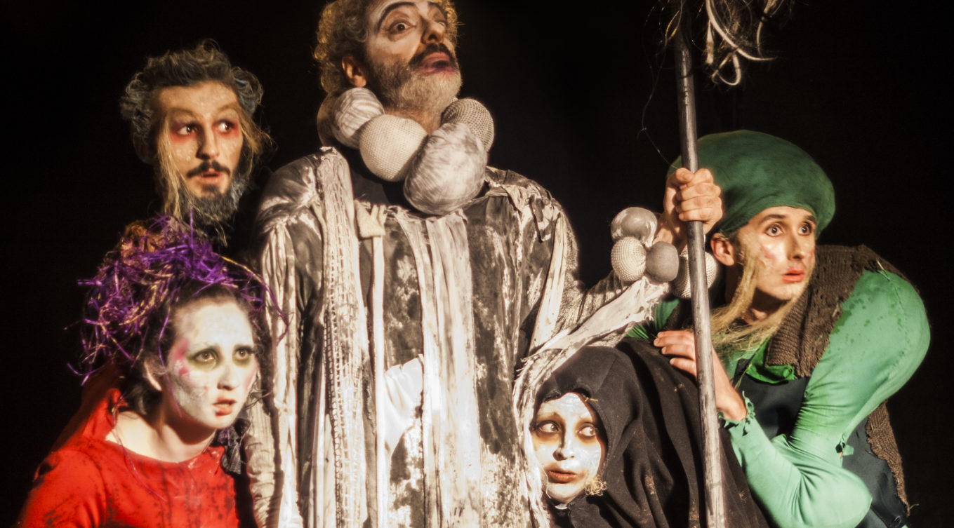 Festum Fatuorum, performance por carnaval en Bastardo Hostel Madrid.